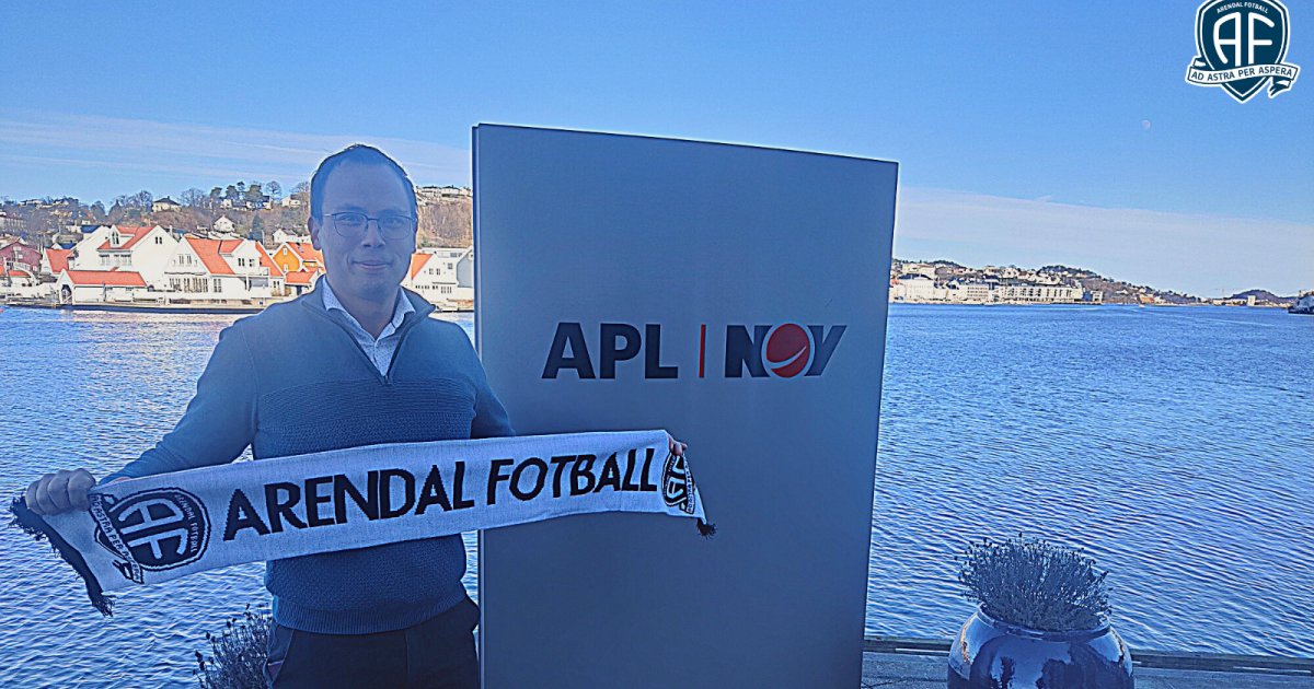 APL NOV inngår ny avtale med Arendal Fotball / Arendal