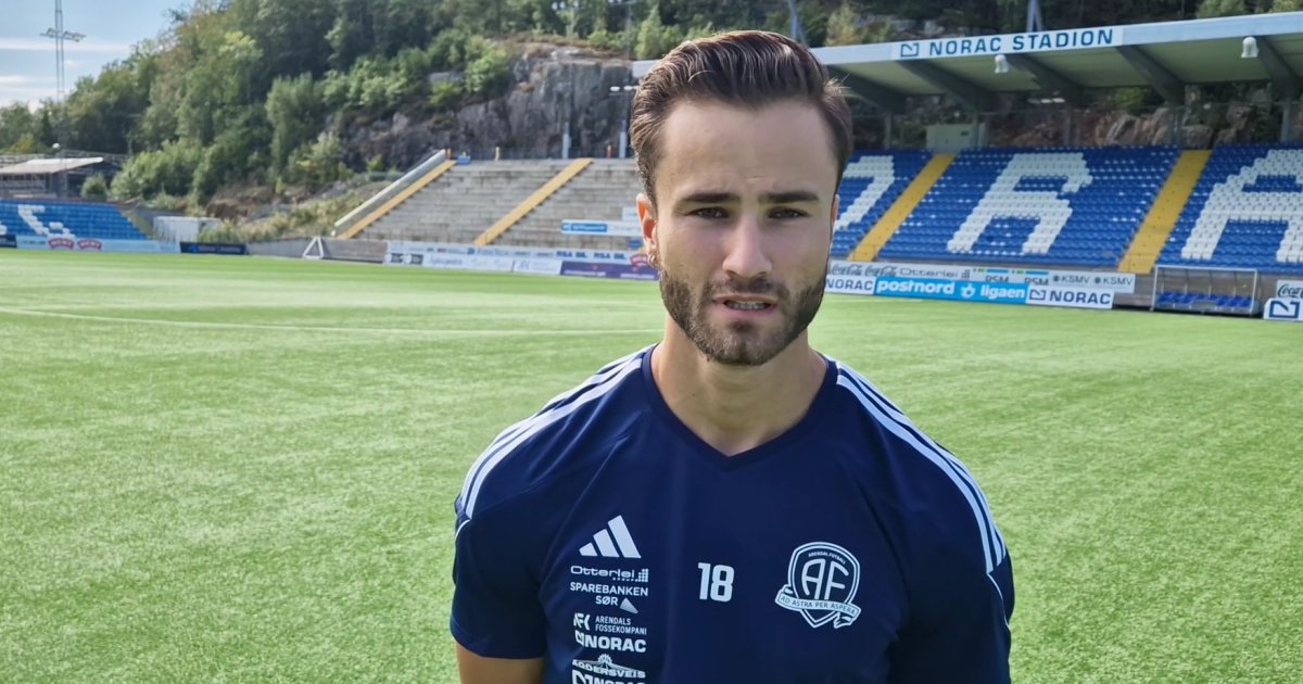-Fått et veldig godt inntrykk av laget / Arendal