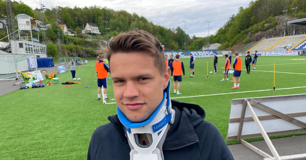 Fikk konstatert brudd i nakken / Arendal